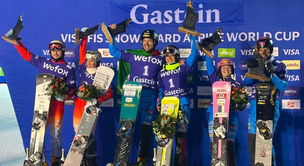 BAD GASTEIN E’ ANCORA AZZURRA! MARCH/DALMASSO TRIONFANO NEL PARALLELO A ...